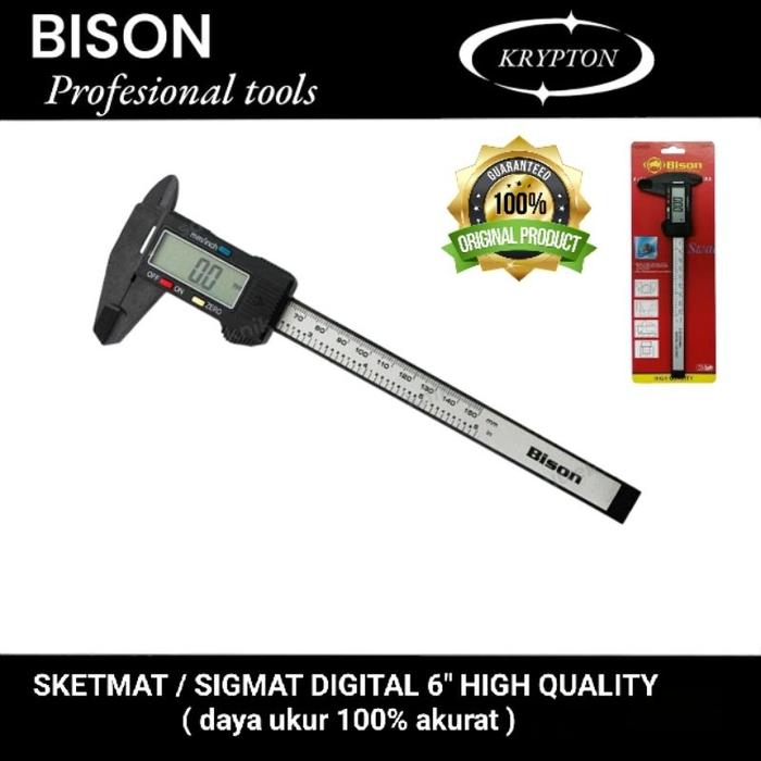Jual bison sketmat / sigmat digital 6" ( daya ukur 100% akurat ...