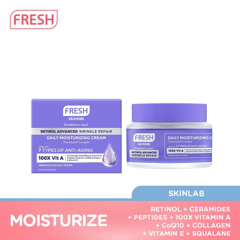 Fresh Skinlab Retinol Advanced Wrinkle Repair Daily Moisturizing ...