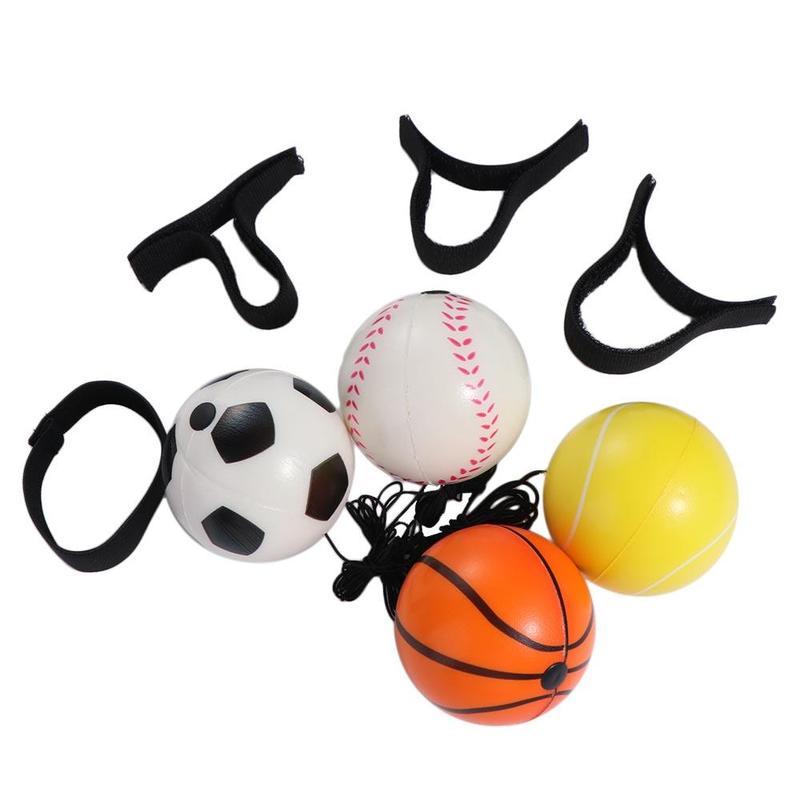 Creative On String Elastic Bouncing Return Ball Boring Hand Ball - TikTok Shop Singapore