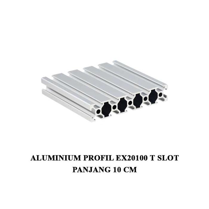 Jual EELIC ALM-EX20100TS Aluminium profile exstrusion Tslot 20100 untuk ...