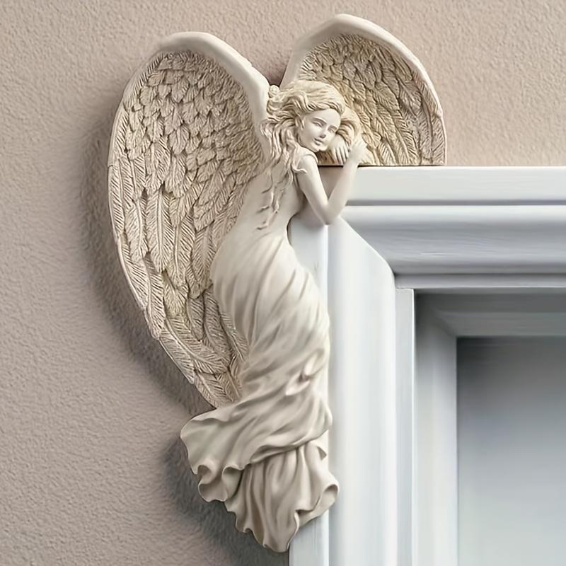 1pc Exquisite Redemption Angel Portrait Hanging Sculpture Ornament ...