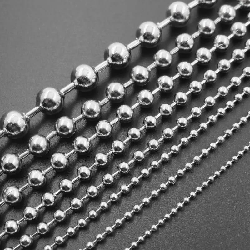 Kalung Titanium Biji Lada Cocok Untuk Cowok Dan Wanita / Kalung ...