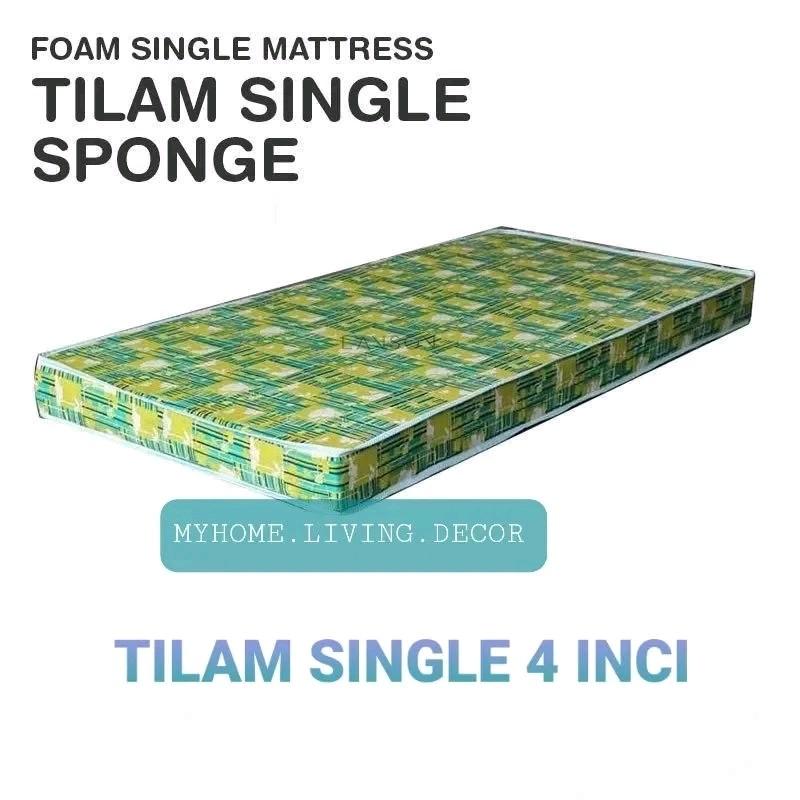 tilam bujang murah 4 inc/ Foam/single mattress - TikTok Shop Malaysia