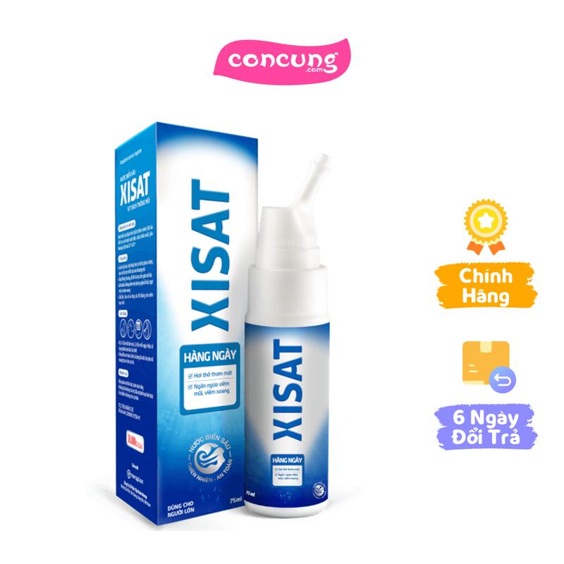 Dung dịch vệ sinh mũi nước biển sâu Xisat người lớn (75ml) - TikTok ...