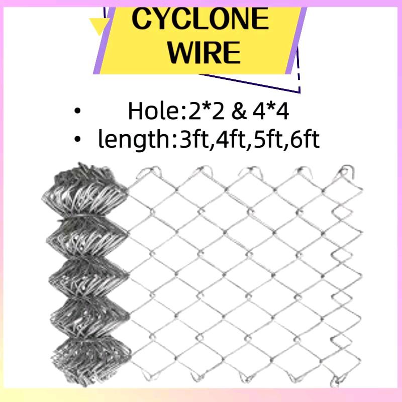 CYCLONE WIRE #14/ 2"*2"&4"*4" HOLE MESH 3FT 4FT 5FT HEIGHT, ,near ...