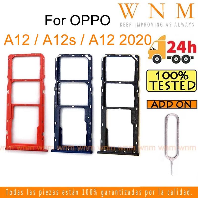 New For OPPO A12 2020 A12S Sim Card Tray Slot Holder Card Holder ...