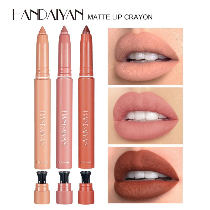 HANDAIYAN Matte Lipliner Pencil Lip Makeup Lipstick Waterproof - TikTok ...