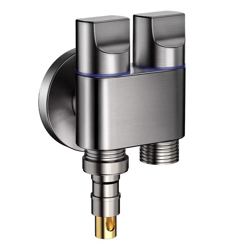 Washing Machine Faucet One-Switch Two-Way Angle Valve Automatic ...