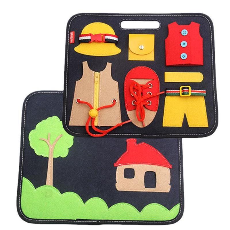 Threading Learning Toy Multi-layer Kids Life Skill Busy Boar - TikTok ...