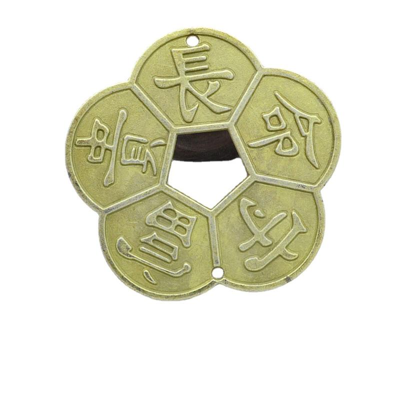 Feng Shui Plum Blossom Coin, Plum Blossom Copper Coin Antiqu - TikTok ...