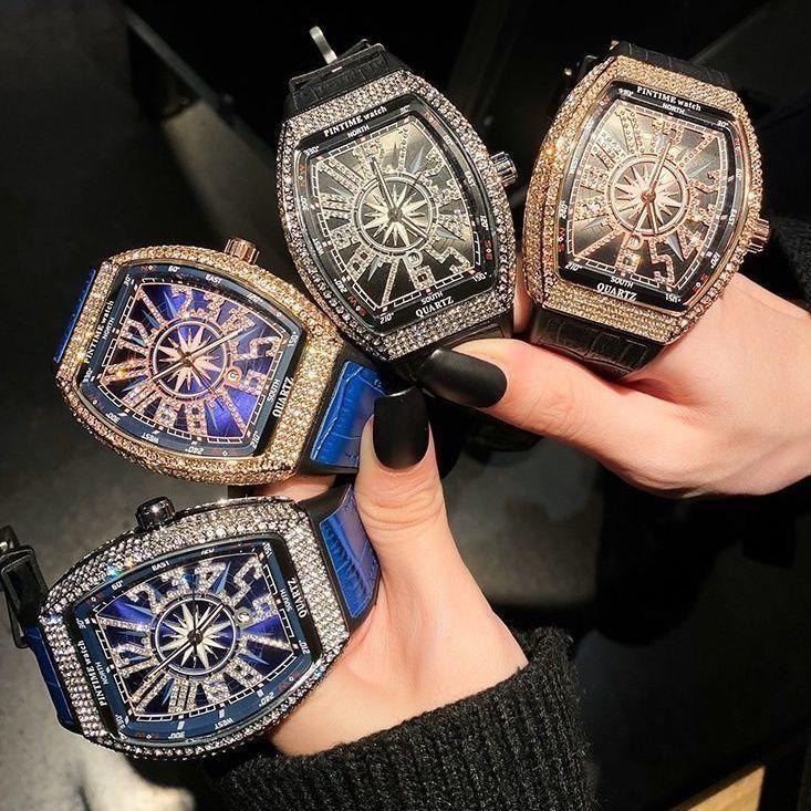 Richard Fm Frank Watch Men's Wine Barrel Muller Starry Diamond - TikTok ...
