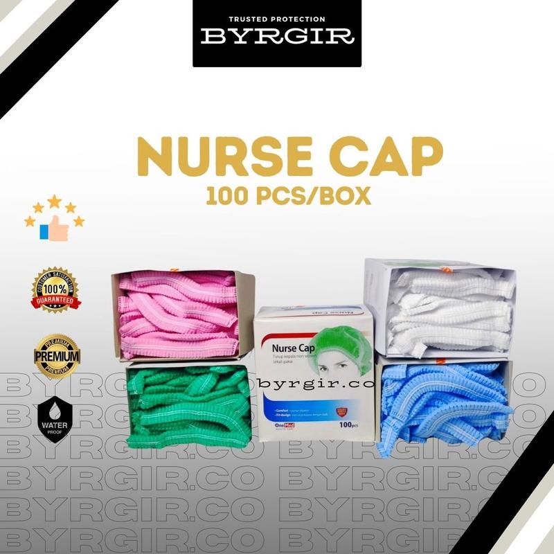 Disposable Hair Net Disposal Topi Penutup Pelindung Kepala Head - Shop ...