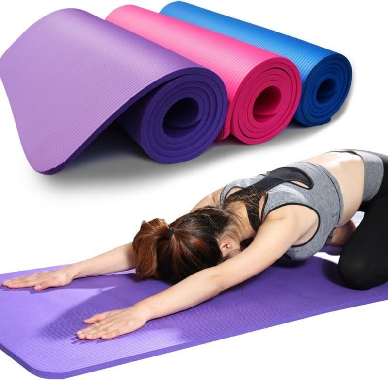 Tikar Yoga, Anti-gelincir, Tikar Kecergasan Sukan, Tebal 3MM-6MM, Buih ...