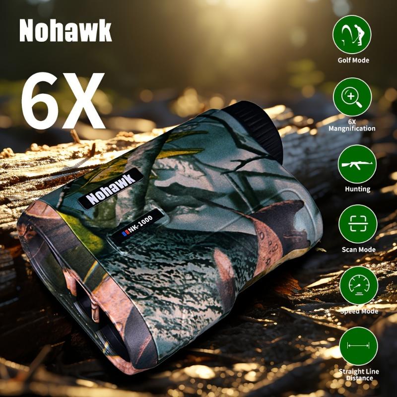 NOHAWK 1000m Rechargeable Laser Hunting Rangefinder M/Yard for - TikTok ...