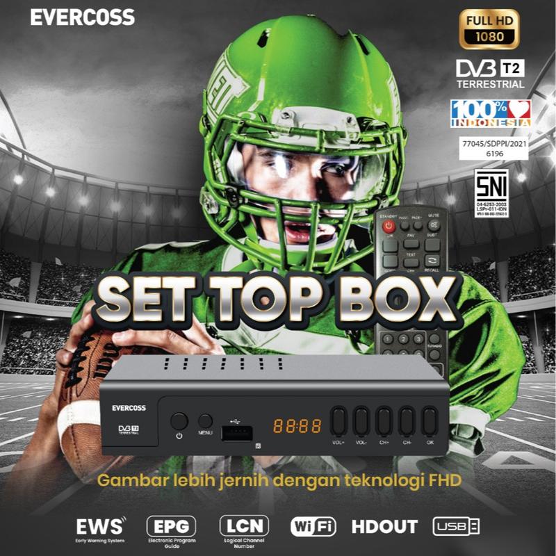 Evercoss Set Top Box / Evercoss STB Plus Max Megabox - stb murah - Shop ...