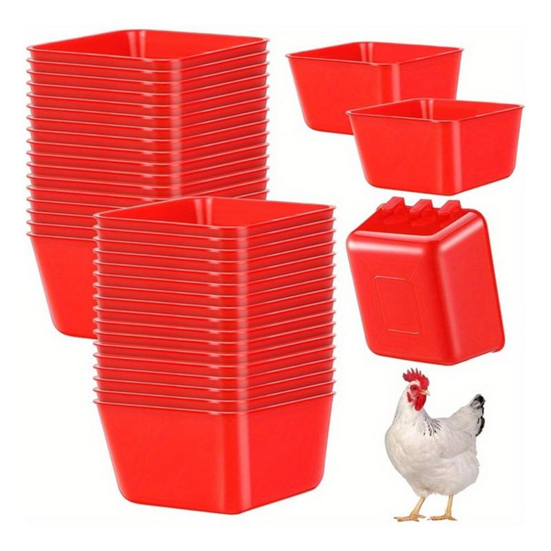 Ijsjwu- Odorless Bird Feeder Poultry Feeder for Chickens 5 Pcs - TikTok ...