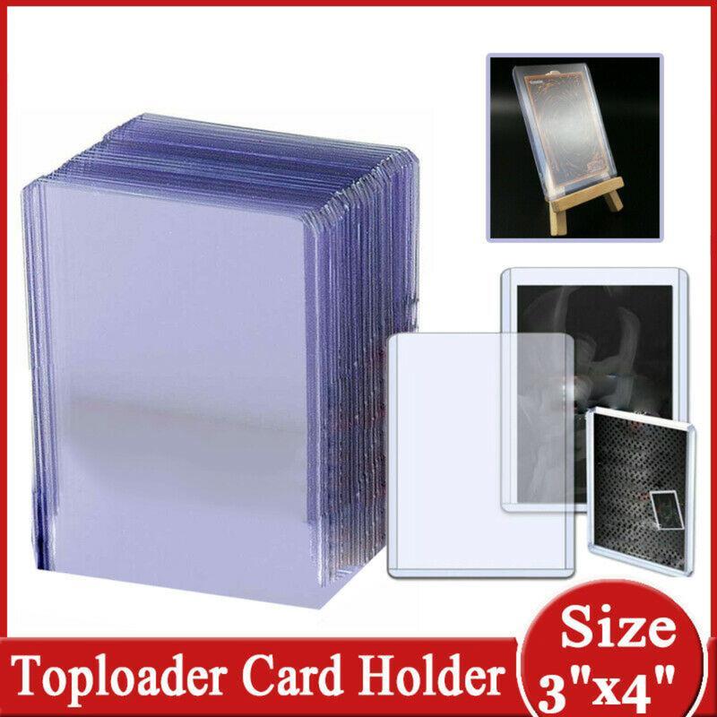 25pcs card holder protection card conventional top mounted thick ...