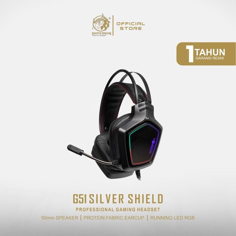 Headset Gaming Imperion HS-G51 Silver Shield - Shop | Tokopedia