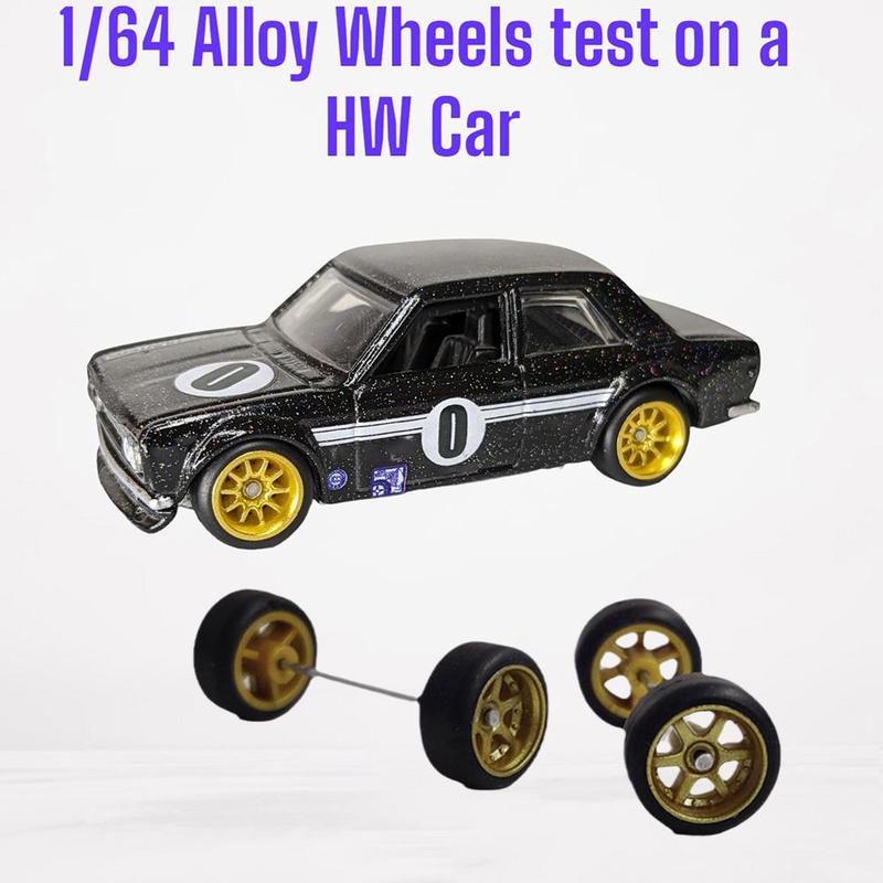 Roda Getah, Roda Kereta Model, Untuk HotWheels ABS, Bahagian - TikTok ...
