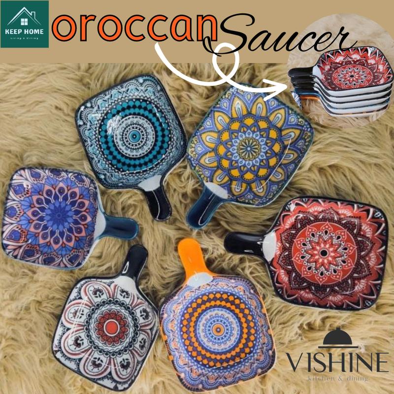 Stock Up and Save: Buy 1 Take 1 on Small Saucer Square Ceramics ...