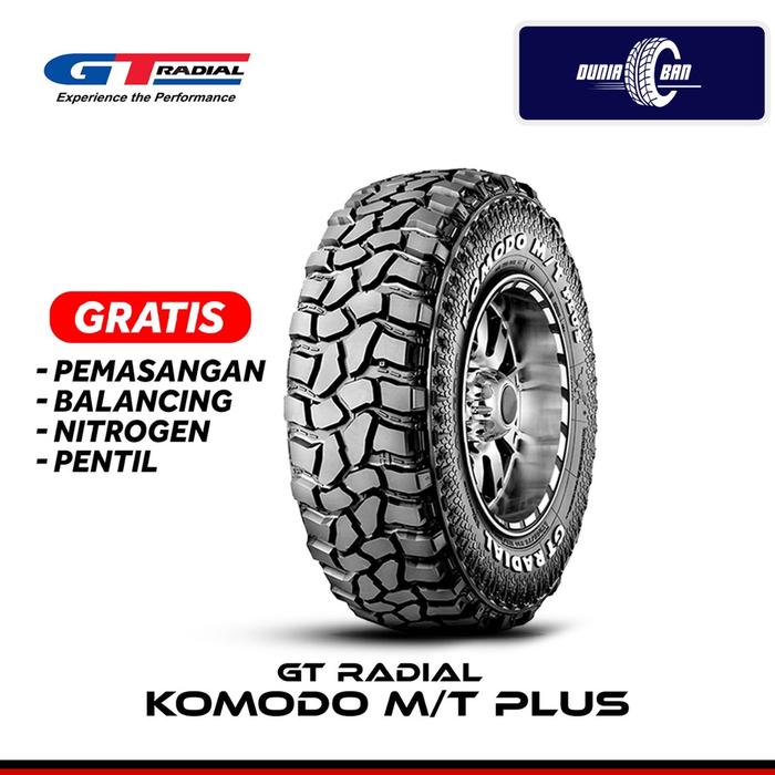 Jual Ban GT Radial SAVERO KOMODO MT PLUS 245/75 R16 Tubeless - Warna ...