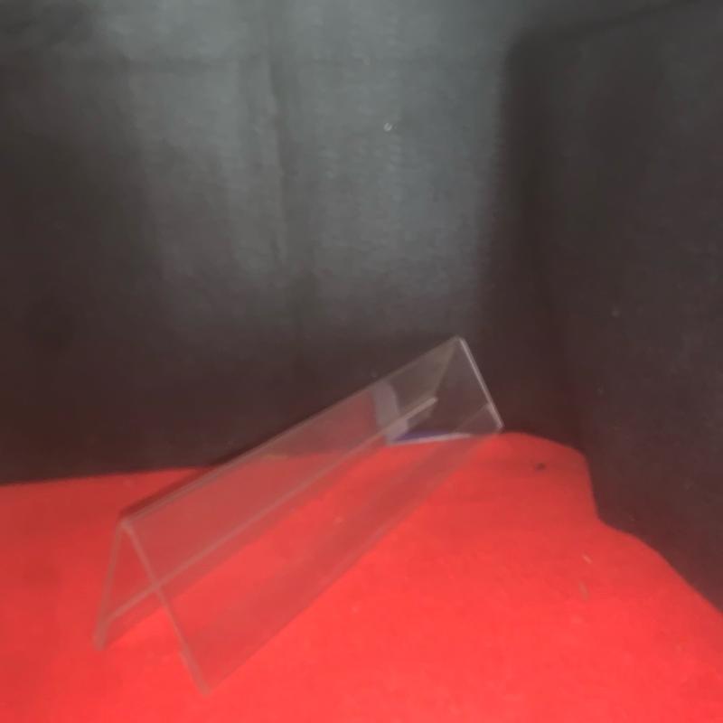 Akrilik bening 2sisi papan namq meja segitiga uk 7x15cm teba - Shop ...