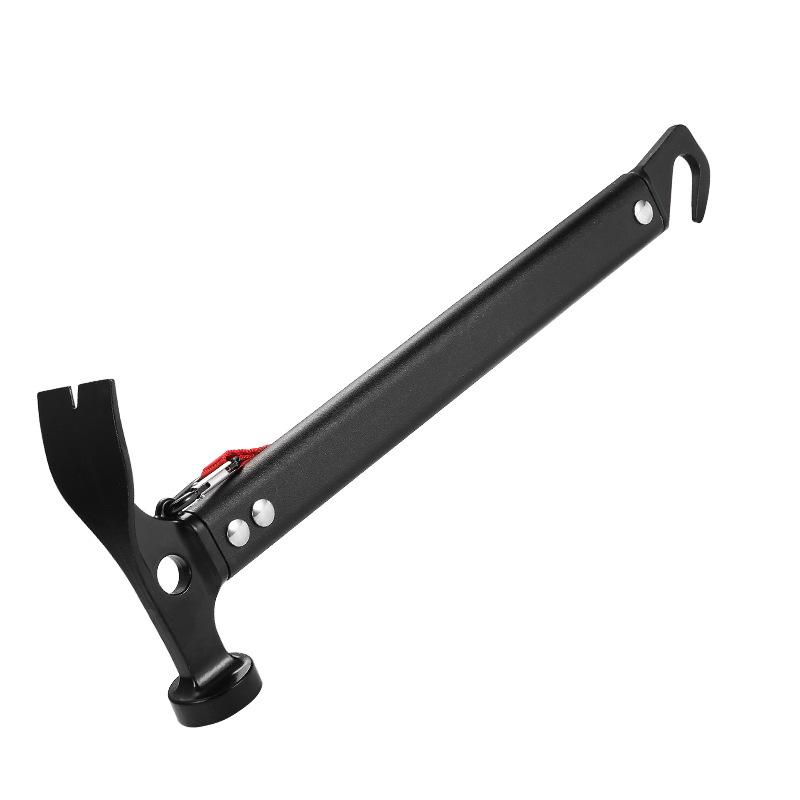 Multifunctional Hammer Outdoor Camping Tent Peg Hammer Nail Puller ...