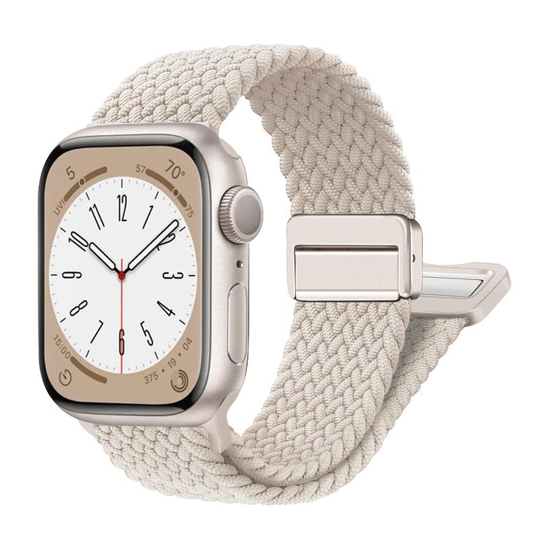 Tali Jam Tangan Apple, Jalur Nilon, Gelang Gesper Magnetik, Serasi ...