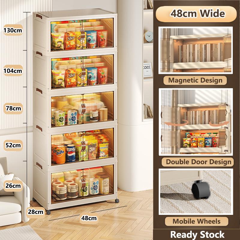 【38/48cm】gooreestyle Multifunctional Storage Cabinet Durabox - TikTok ...