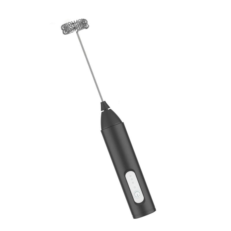 Electric Milk Frother USB Rechargeable Whisk for Home Baking and Coffee ...