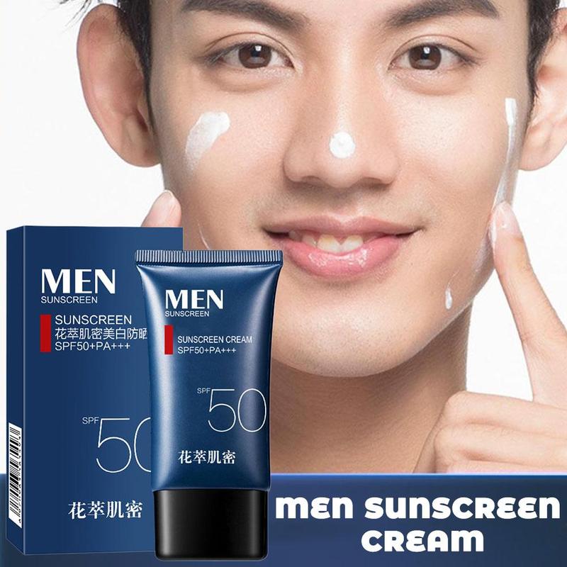 Men Face Body Brightening Sunscreen Cream Moisturizing Sunblock ...