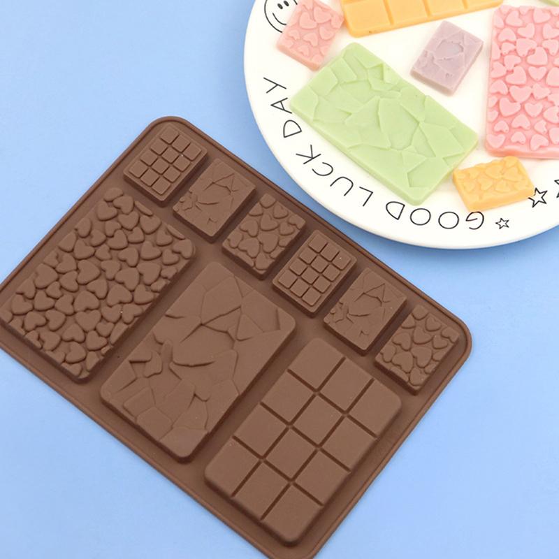 Acuan Silikon, 9 Rongga, Plat Coklat, Biskut DIY, Acuan Wafel, - TikTok ...