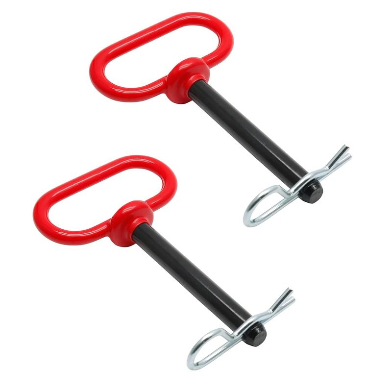 2Pcs Tractor Towing Hitch Pin and Clip, 1/2 x 4 Inch Trailer Gate Pin ...