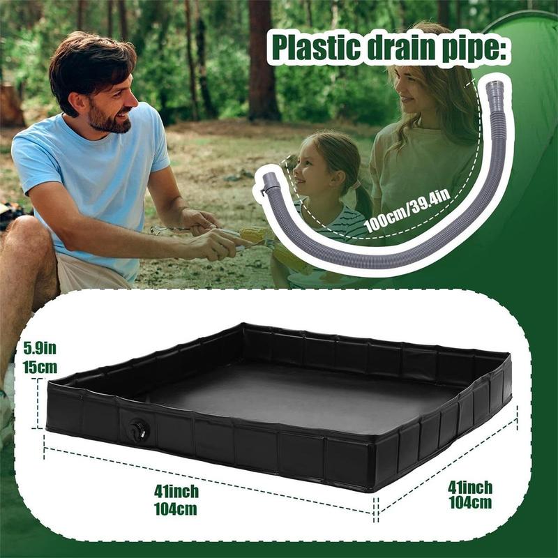 Foldable Shower Tray, Portable Shower Tray, Camping Shower Tray ...