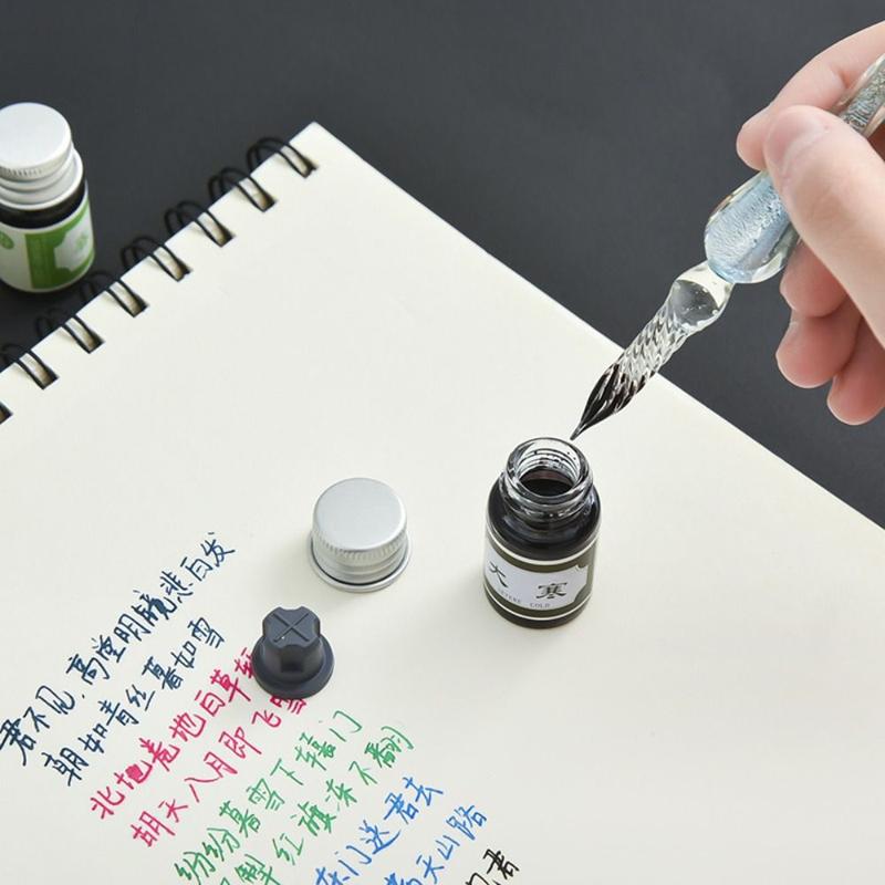 24 Colors 7ML Color Refilling Inks Painting Writing Carbon-free ...