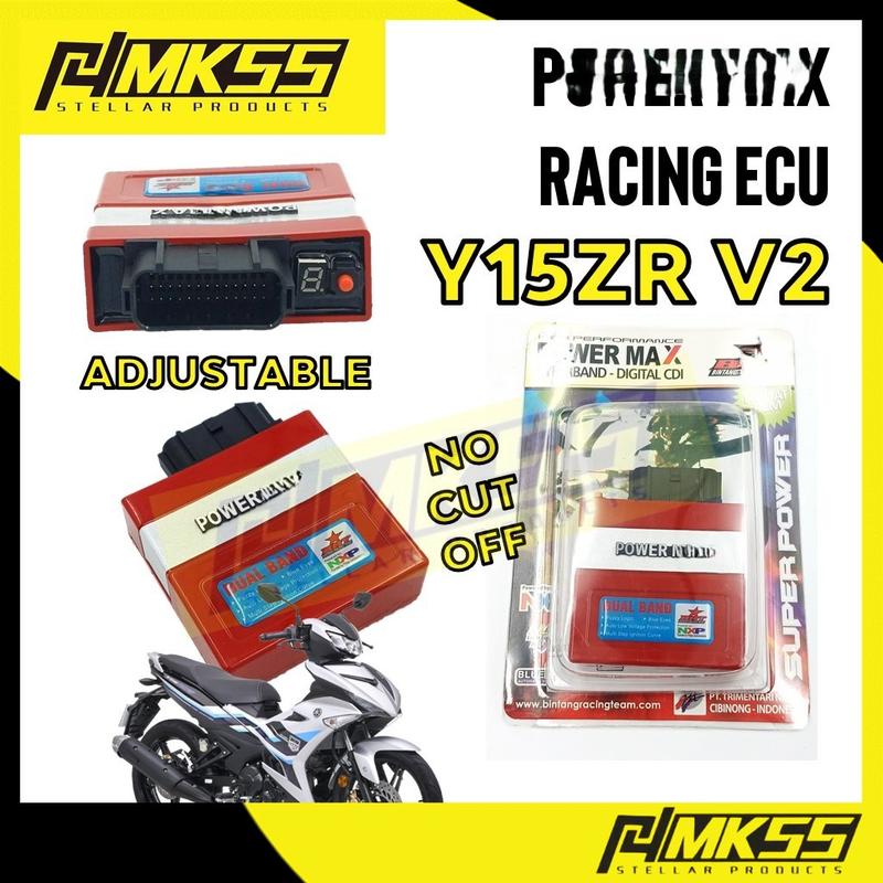 PROMOSI ECU B R T POWER MAX RACING Y15ZR V2 Y15Z Y15 ADJUSTABLE ...