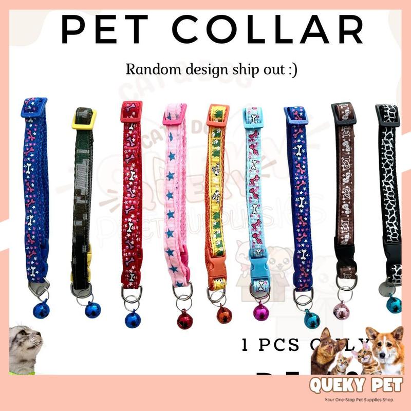 Pet collar dog/cat collars random design - TikTok Shop Philippines