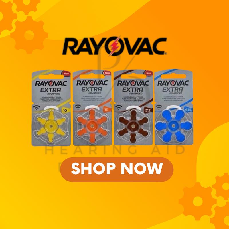 ส่งฟรี.ถ่านเครื่องช่วยฟัง Rayovac Extra Hearing Aid Batterires - TikTok ...