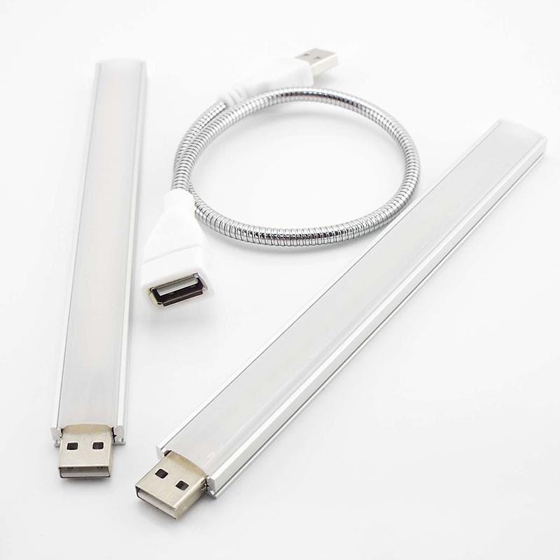 Mini USB Reading Light Portable Desk White Lights Torches Fo - TikTok ...