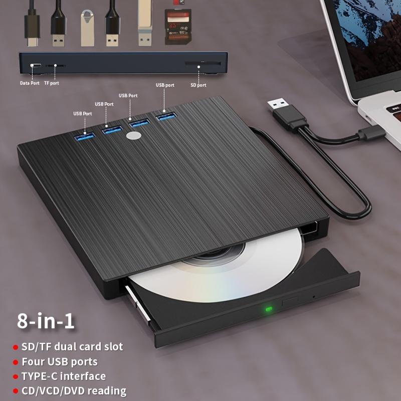 Pemacu Optik USB 3.0, 8-dalam-1, Serasi dengan Jenis-C, Muda - TikTok ...