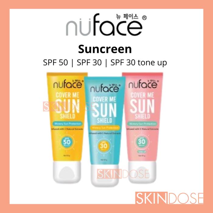 Jual Nuface Sunscreen Cover Me Sun Shield Sun Protection Sunblock Wajah ...