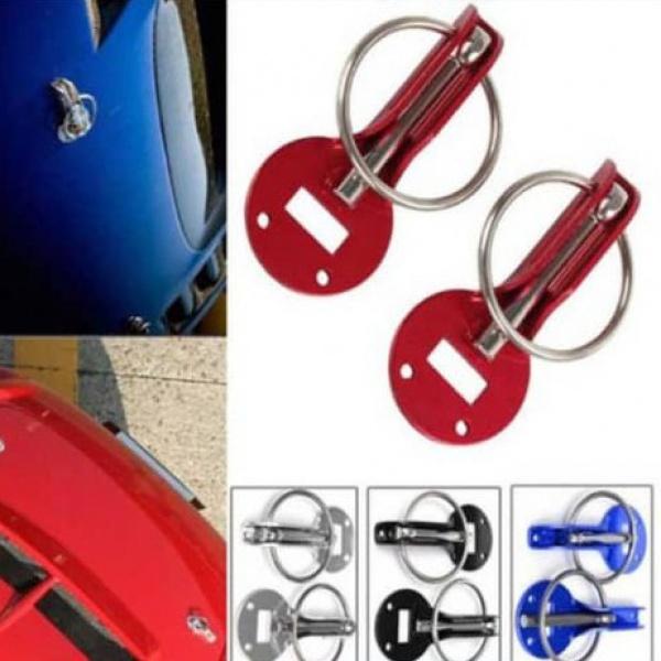 Car Bonnet Hood Pin Lock Car Mount Security Latch Kit Racing - TikTok ...
