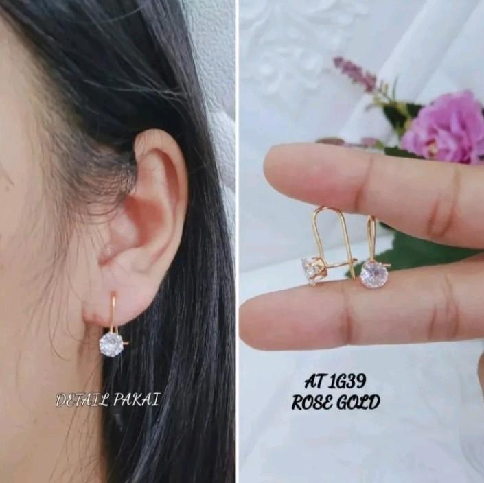 ANTING DESI MATA SATU GOLD Wanita - Shop | Tokopedia