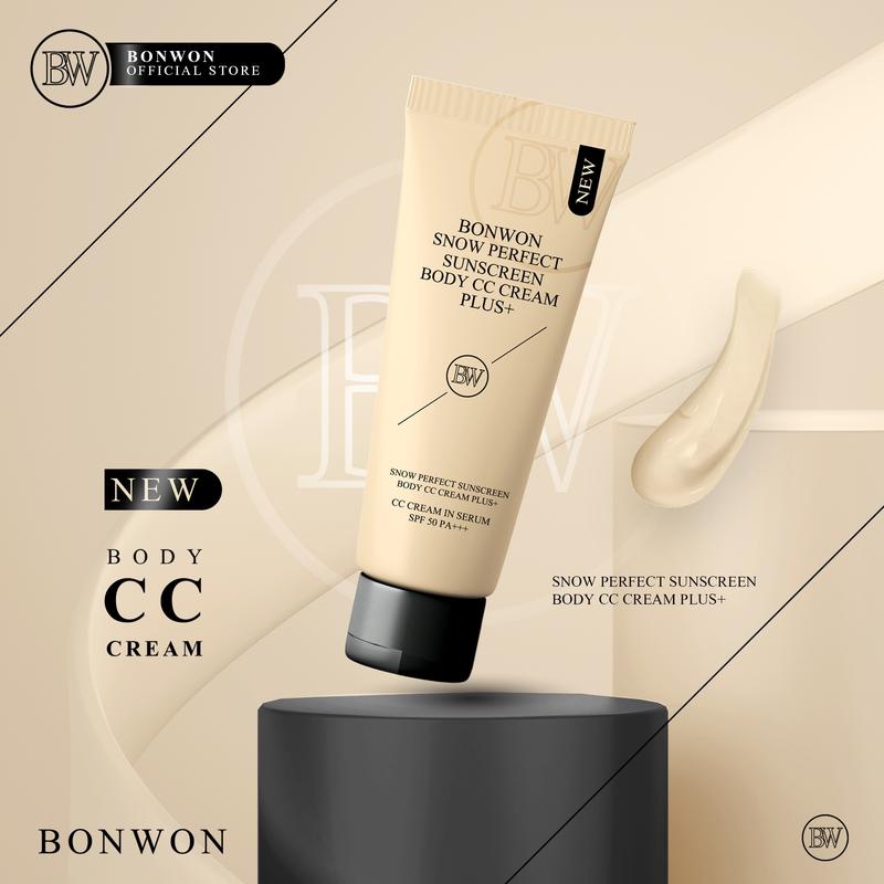 Bonwon Snow Perfect Sunscreen, Bonwon CC Cream dalam Serum, tidak ...