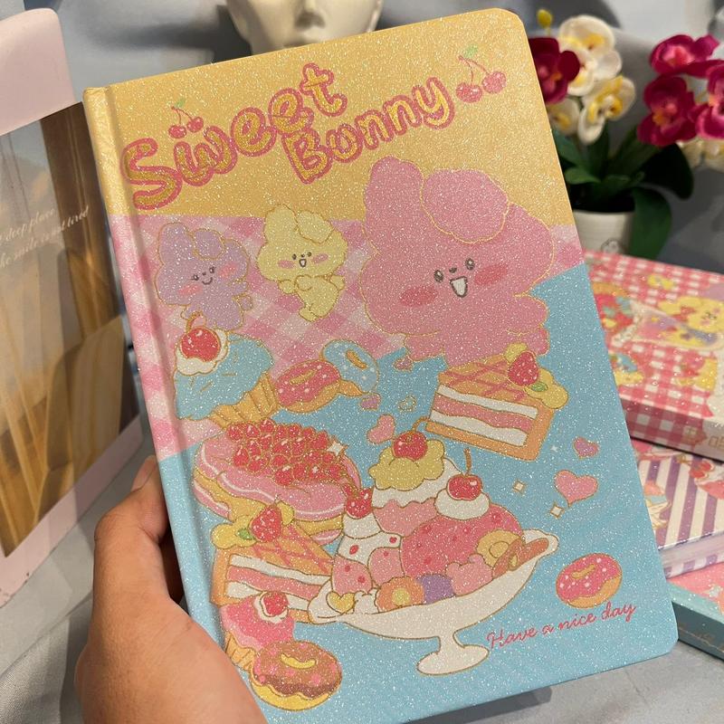 Buku catatan A5 sweet bunny - PINK BIRU UNGU RANDOM - diary harian ...