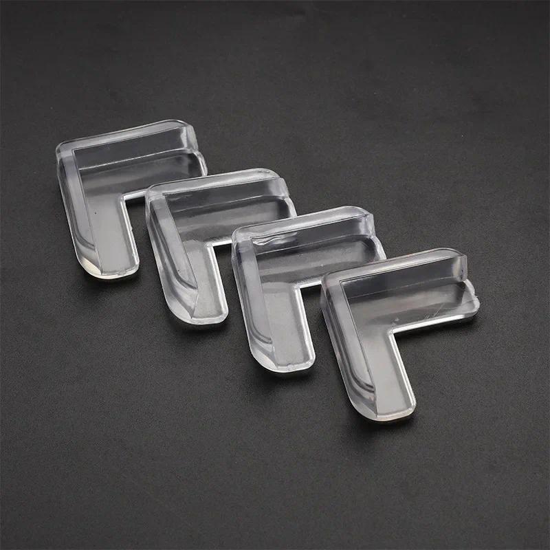 4Pcs/set Transparent Silicone Safe Corner Protector Safety Edge ...