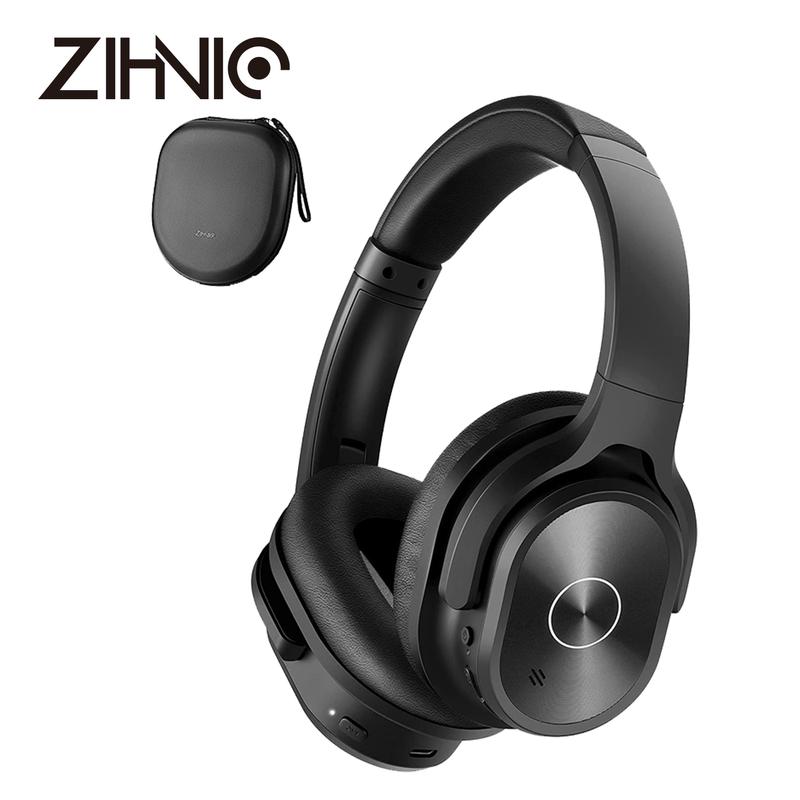 ZIHNIC PN9 Active Noise Canceling Headphones，Wireless Bluetooth ...