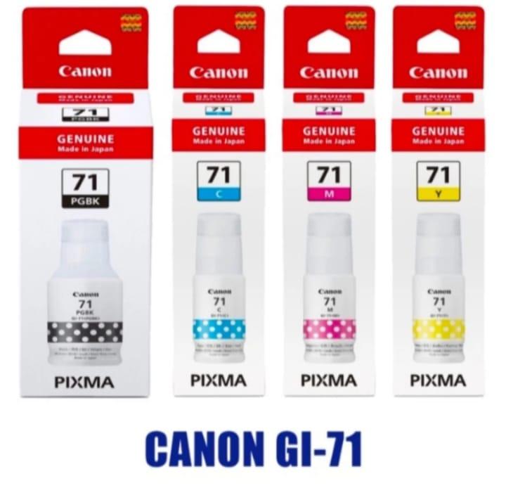 Tinta Canon 71 original G1020 G2020 G3020 G3060 - Shop | Tokopedia