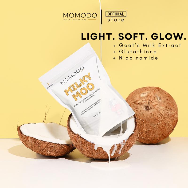 MOMODO Milky Moo Soap for Whitening and Smoothening Skin wit - TikTok ...
