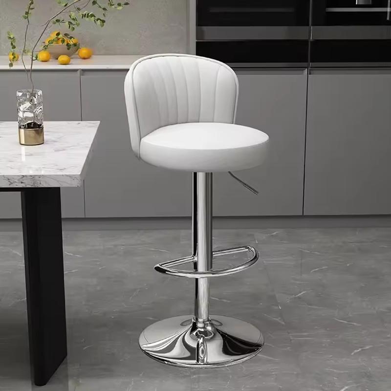 Bar Stool Bar Chair Luxury Modern Cashier Front Desk Lift Backrest ...